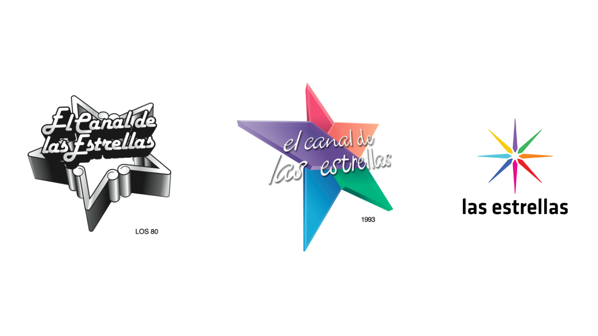 La evolución del logo de El Canal de las Estrellas - TVNotiBlog