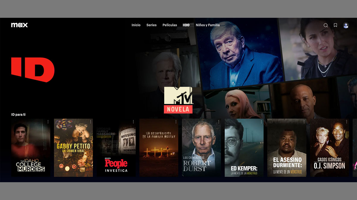 Producciones de Investigación Discovery en el catálogo de Max - TVNotiBlog